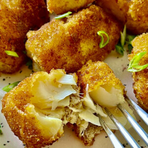 Crispy Fried Cod Fish Sticks