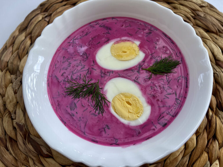 Vegetarian Cold Beet Soup