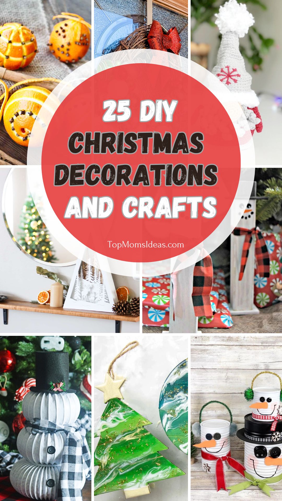 DIY Christmas Decorations and Crafts - 25 Easy Ideas