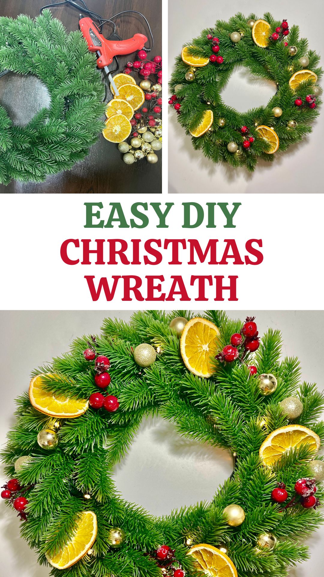 How to Make a Homemade Christmas Wreath