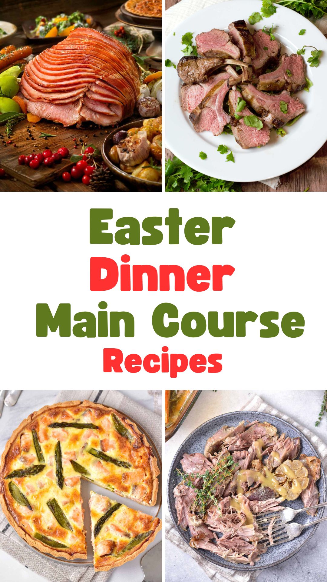 Easter Dinner Main Course Recipes