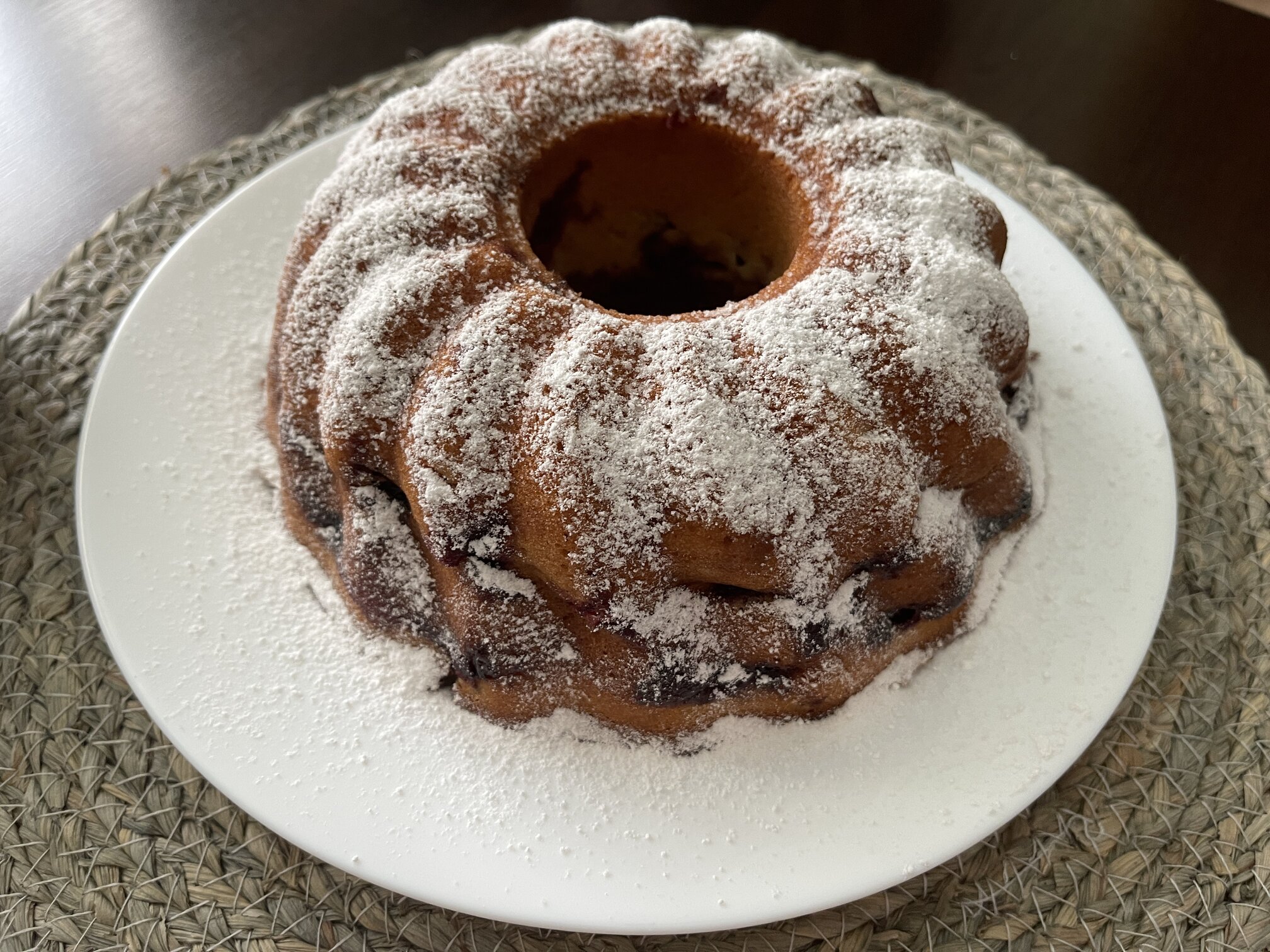 Easy Cherry Bundt Cake