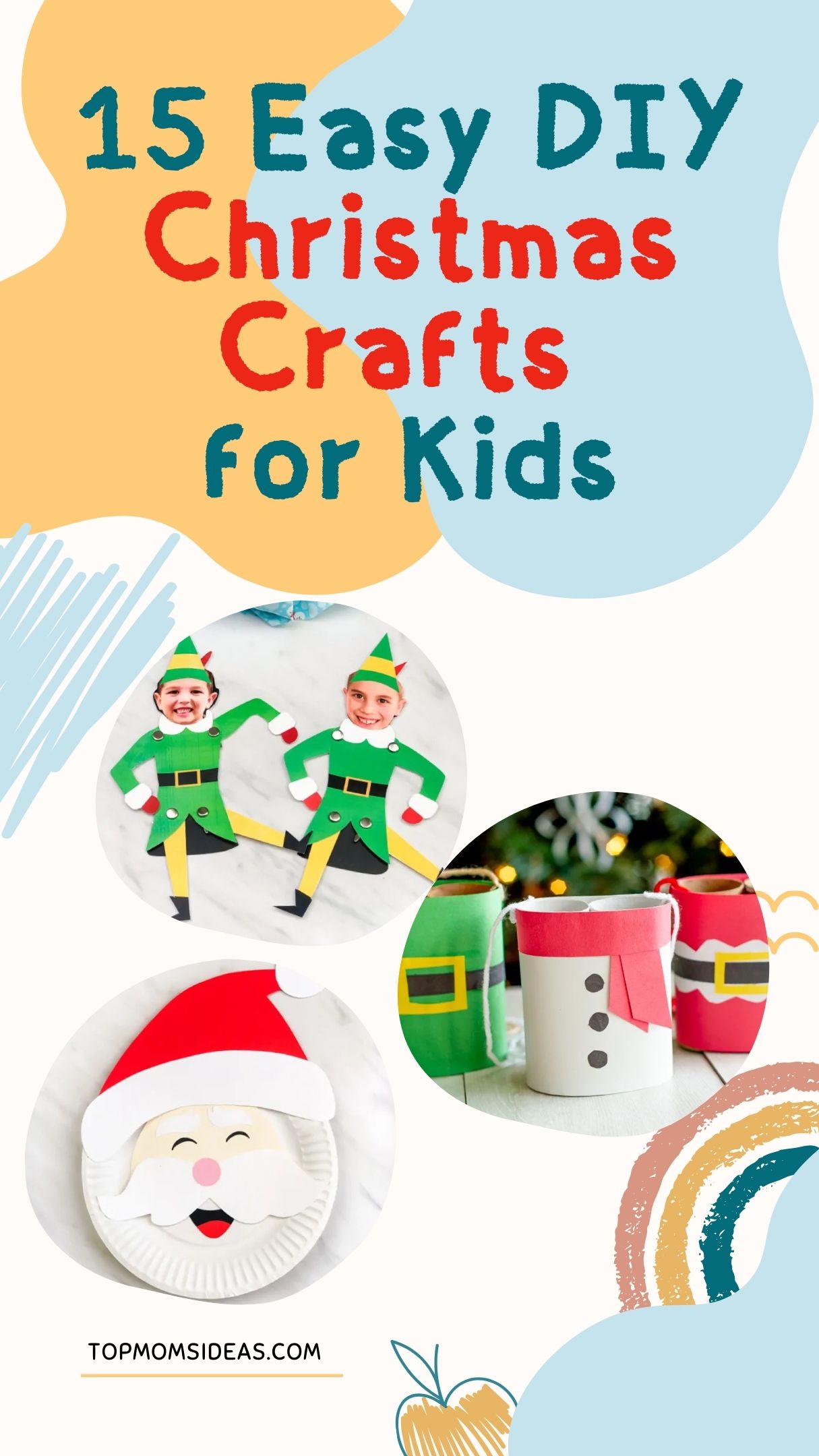 15 Easy DIY Christmas Crafts for Kids - Activities for Kids