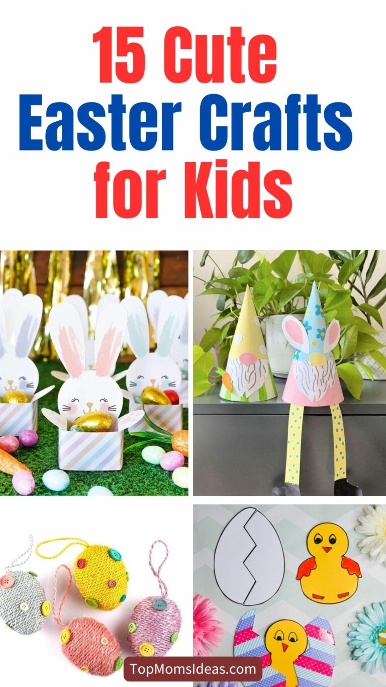 15 Cute Easter Crafts for Kids