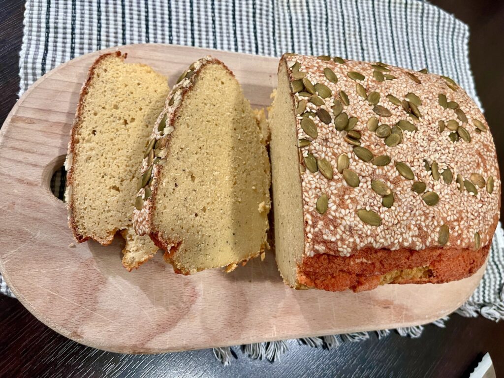 Healthy High-Protein Gluten-Free Lentil Bread (High in Fiber)